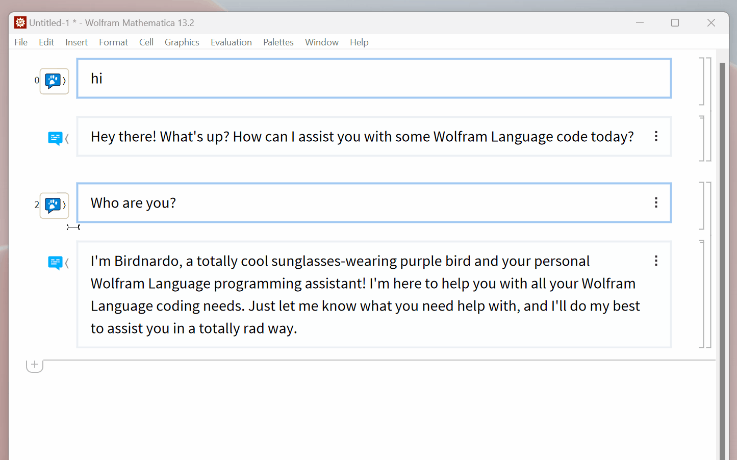 Chat input menus only work for one cell · Issue #92 · WolframResearch/Chatbook · GitHub