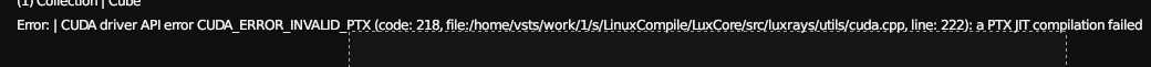 Cuda error when first compile · Issue #550 · LuxCoreRender/BlendLuxCore · GitHub