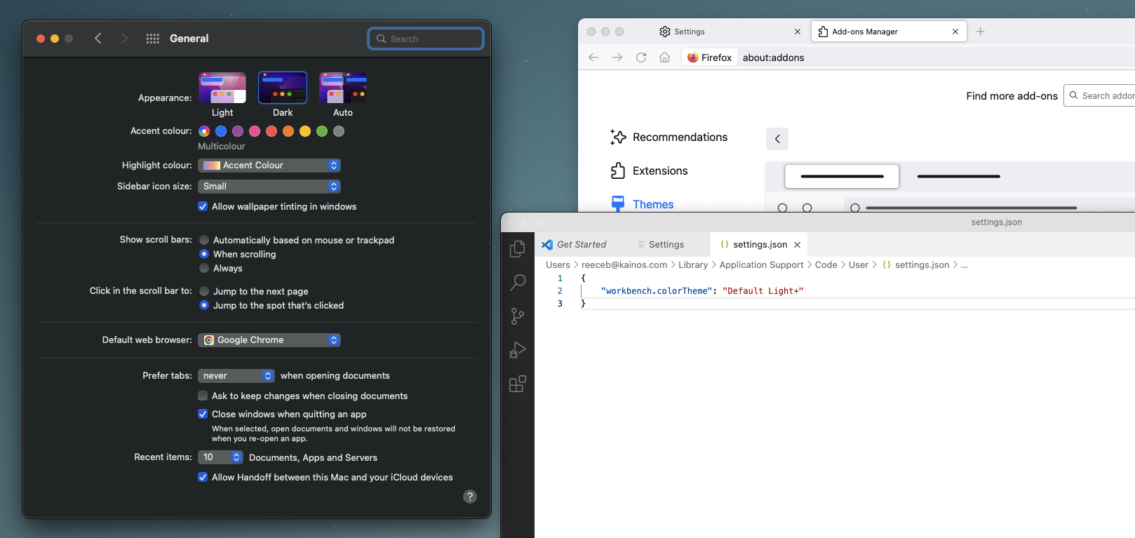 Unfocused title bar buttons hard to see with dark MacOS system theme ...