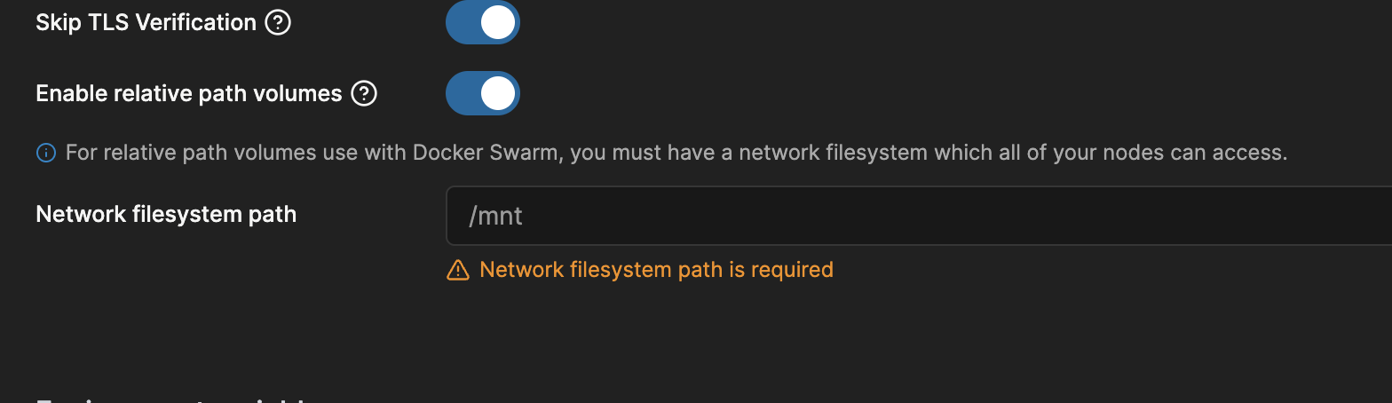 Unable to deploy a stack when using the relative path option - Error 255 · Issue #9141 ...