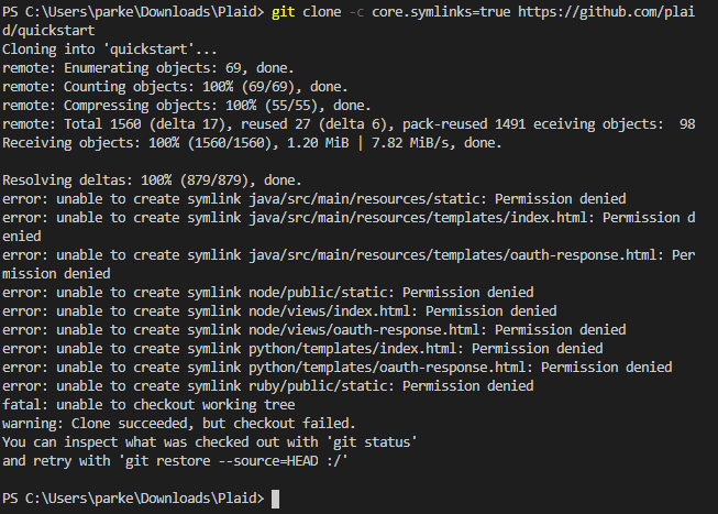 Quickstart doesn't serve correct html file · Issue #143 · plaid/quickstart · GitHub