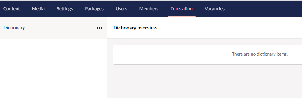 Improved UI for Translation > Dictionary · Issue #8258 · umbraco/Umbraco-CMS · GitHub