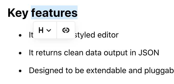 Bug Inline Toolbar Is Not Centred On Initial Text Selection For All Blocks · Issue 1301