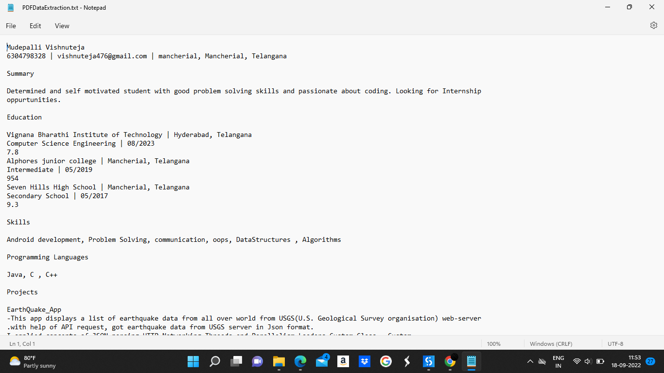 GitHub - Vishnuteja10/PDFDataExtraction