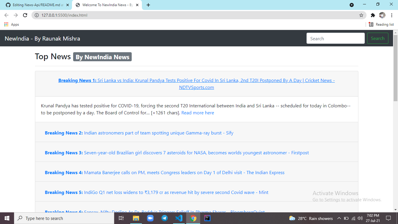 GitHub - raunak-mishra/News-Api