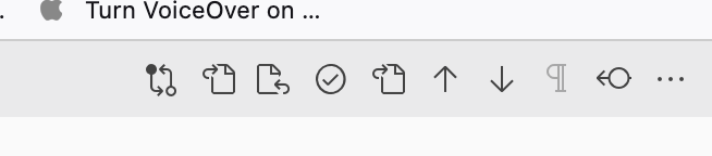 Extra Non Functional Toolbar Buttons When Viewing Pr Diffs In Vscode Web · Issue 2300