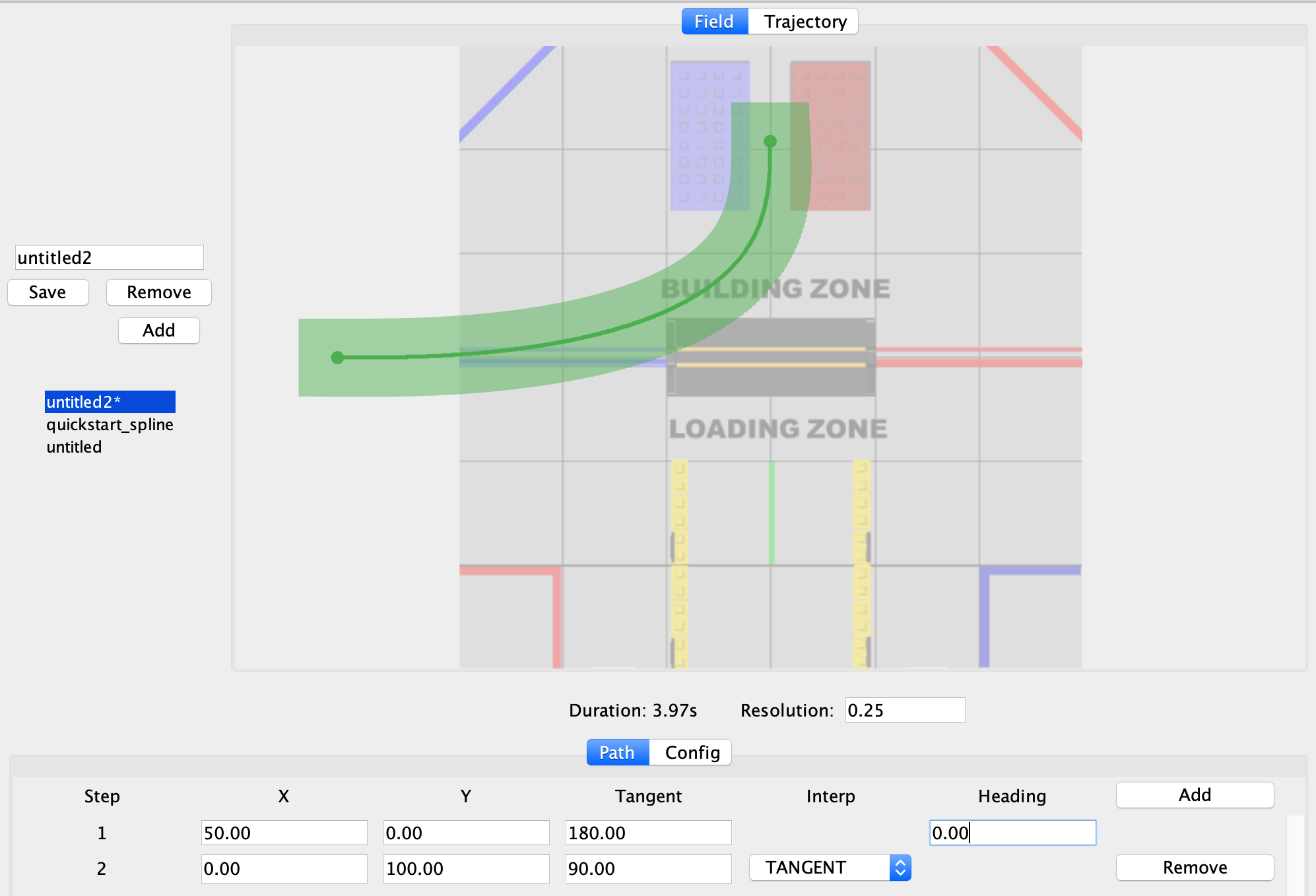 How do you get the robot heading and angular velocity at a point in time in a Trajectory ...