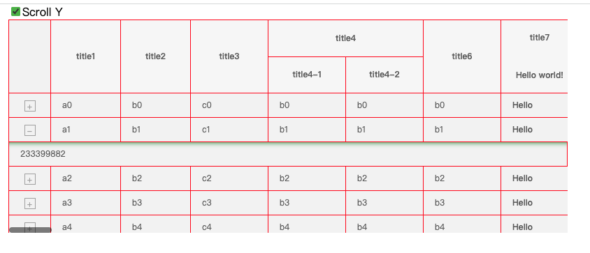 Expandable Fixed Is Not Work · Issue 1025 · React Component Table · Github
