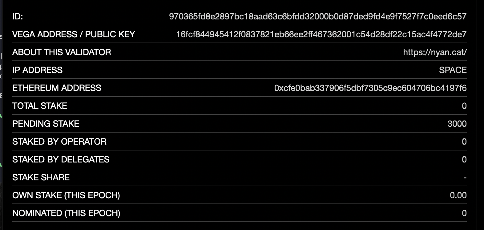 Incorrect labels on node details page · Issue #1859 · vegaprotocol/frontend-monorepo · GitHub