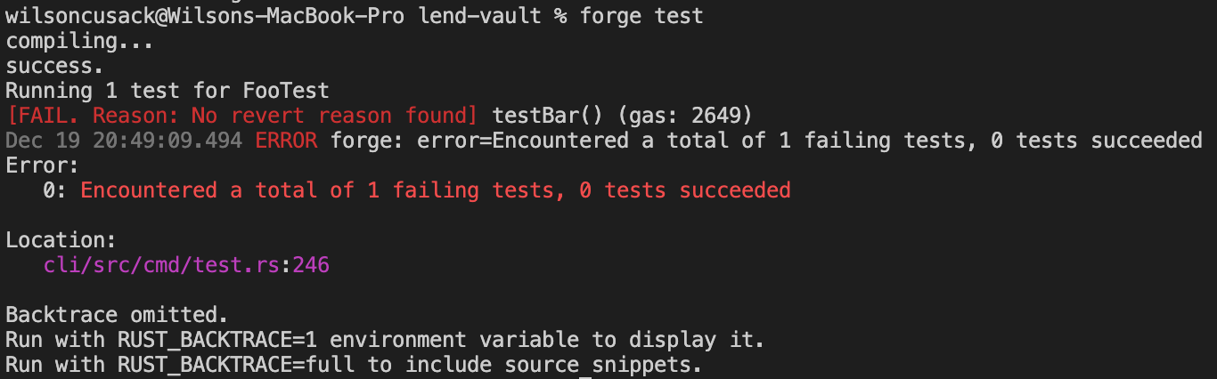 Improve error messages if you forget `setup` function in test contract ...
