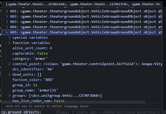 Static vehicle groups are no longer showing up in the "Add Waypoint" dropdown list · Issue #2564 ...