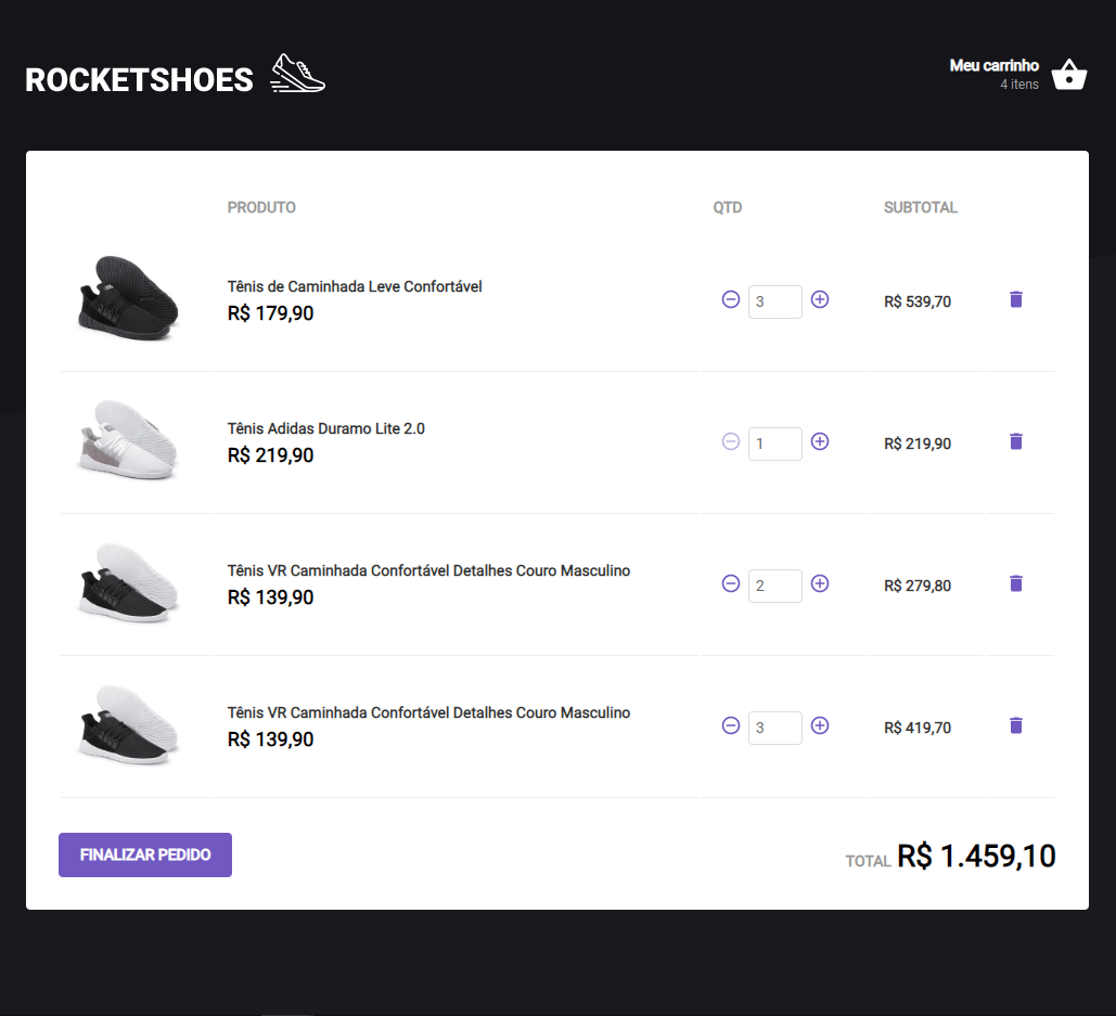 GitHub - LopeKai/shopping-cart: Criando um hook de carrinho de compras