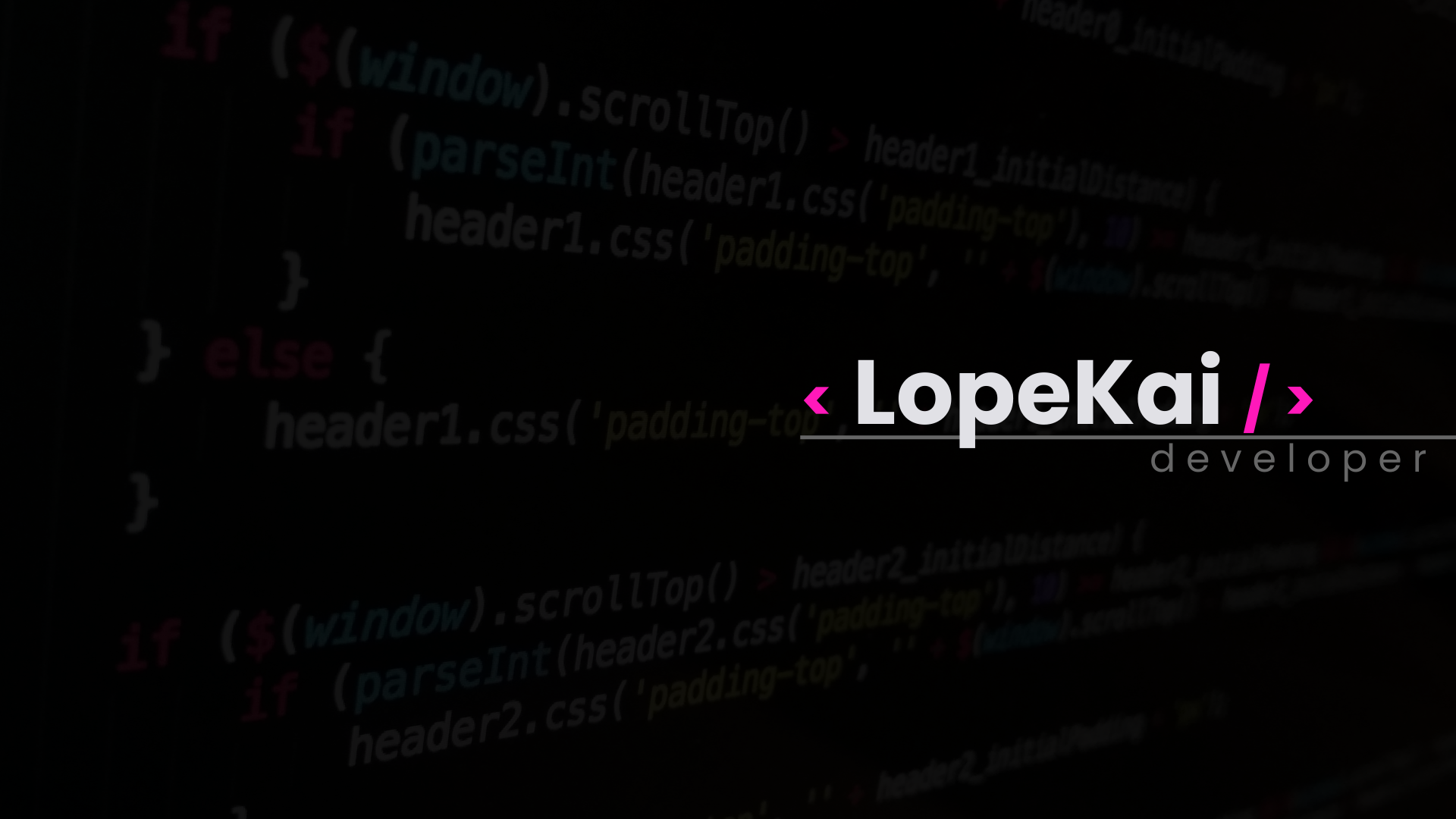 LopeKai (Kaique Araújo Lopes) · GitHub