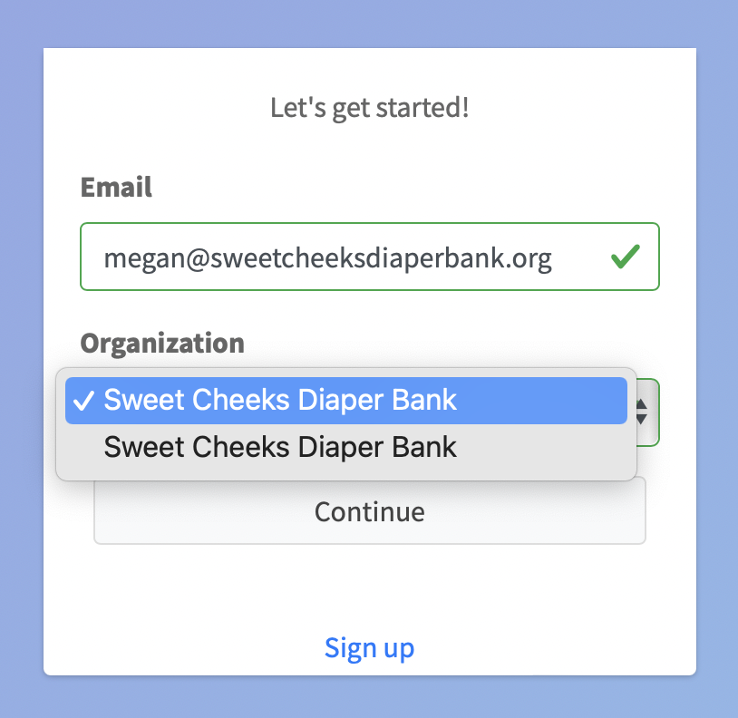 More Info On Unified Login · Issue #2615 · rubyforgood/human-essentials · GitHub
