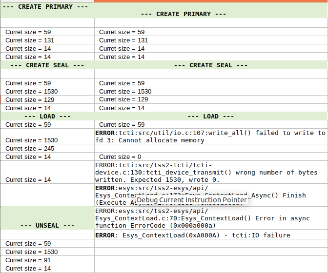 Object Load using "tpm2 load" issue : Question · Issue #2125 · tpm2-software/tpm2-tools · GitHub