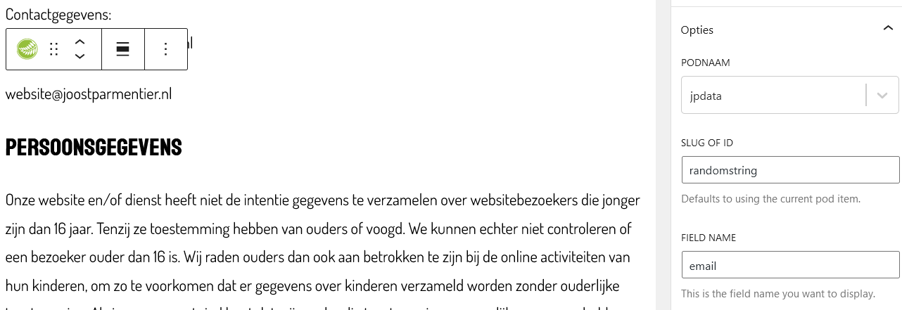 Field Value Gutenberg Block Empty If Using Settings Page And Empty Idslug · Issue 6984 · Pods 6707