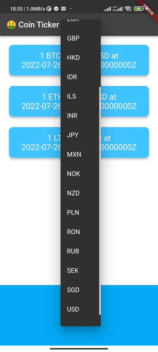 GitHub - ezeoketochi/flutter-cypto-converter: a flutter application that converts selected ...