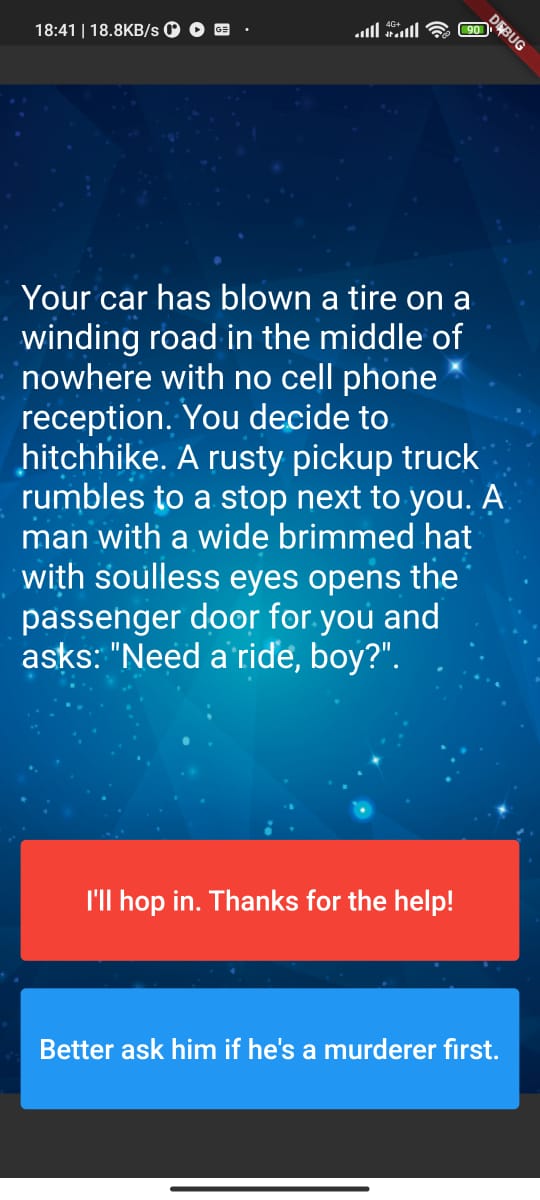 GitHub - ezeoketochi/flutter-random-story-application: a flutter application that changes ...