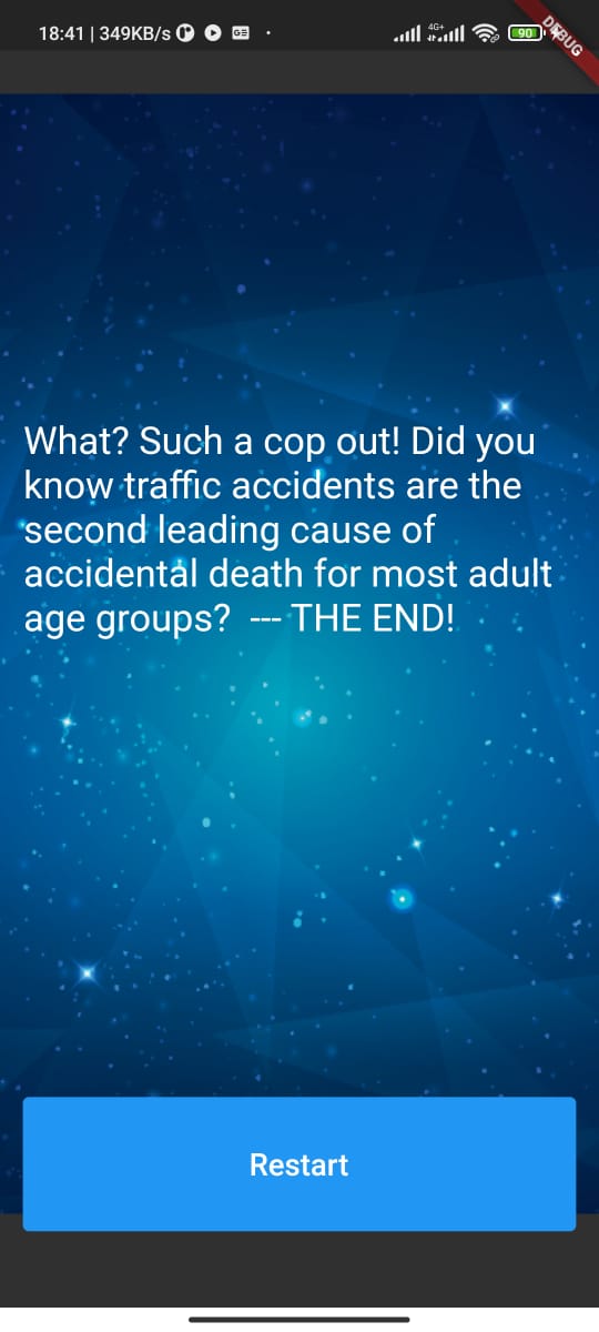 GitHub - ezeoketochi/flutter-random-story-application: a flutter application that changes ...