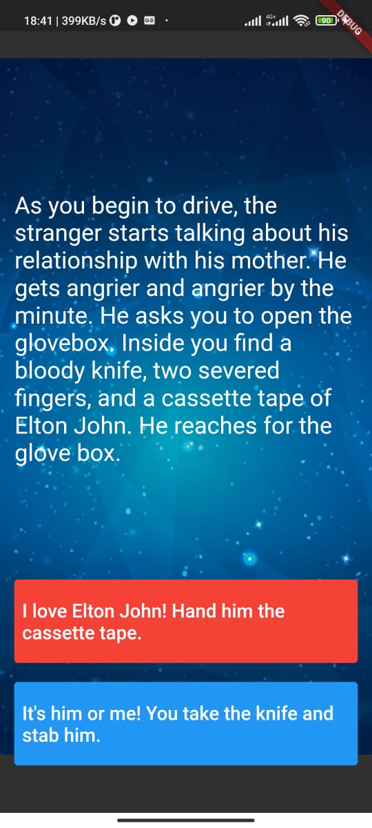 GitHub - ezeoketochi/flutter-random-story-application: a flutter application that changes ...