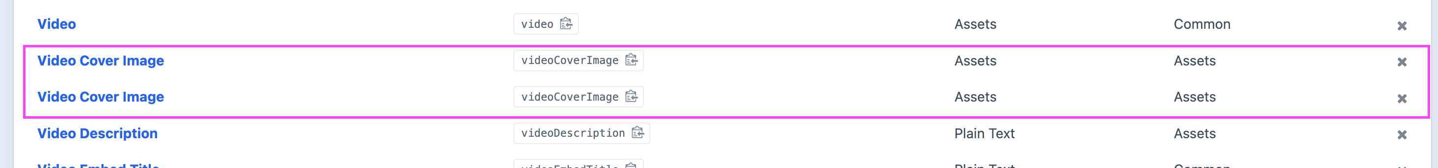 [4.x]: Duplicated fields on Craft UI · Issue #13035 · craftcms/cms · GitHub