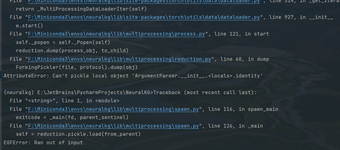 按照指示配置完所需库，但无法执行demo.py · Issue #21 · zjukg/NeuralKG · GitHub