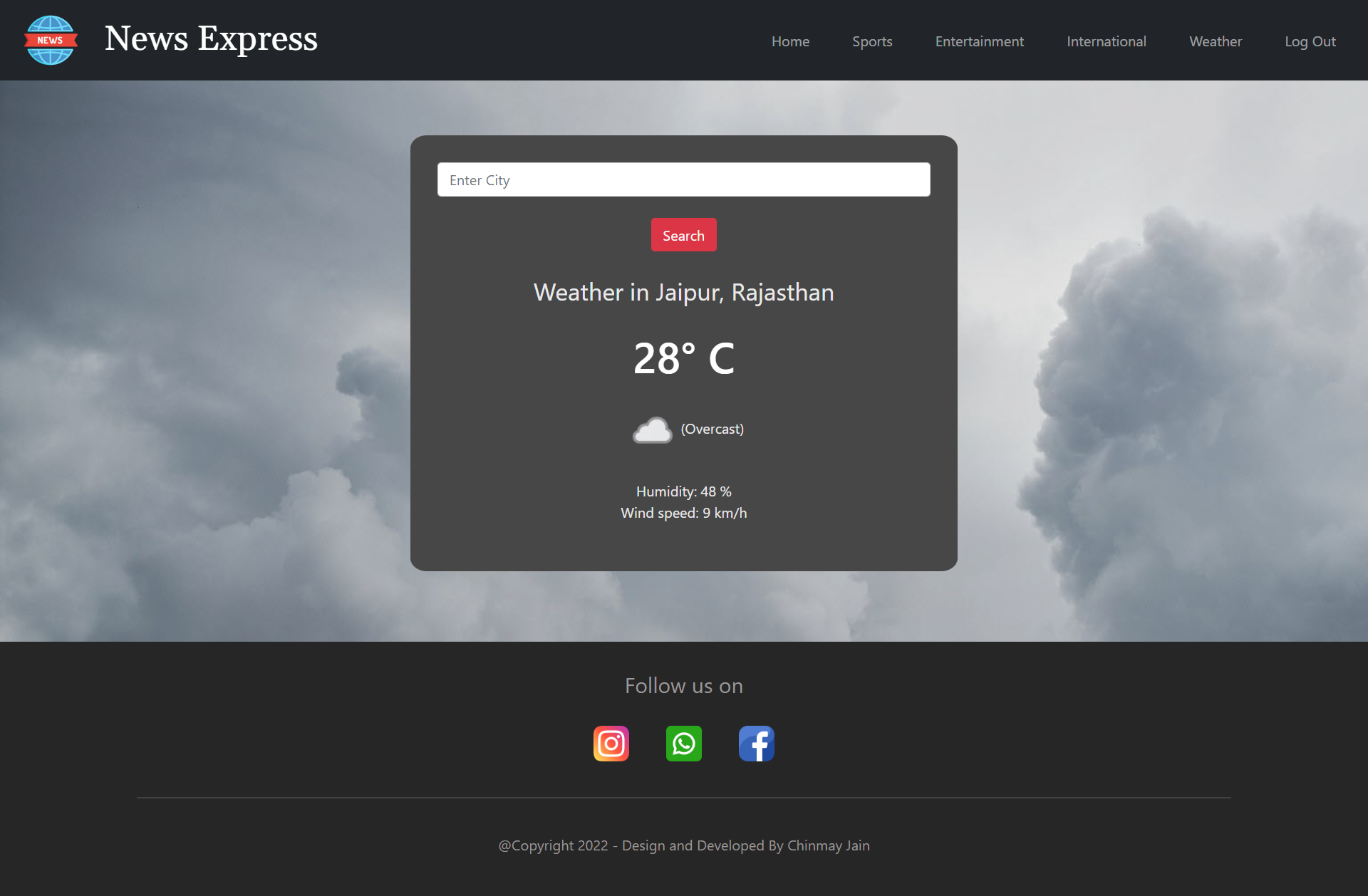 GitHub - Chinmay189jain/NewsExpress