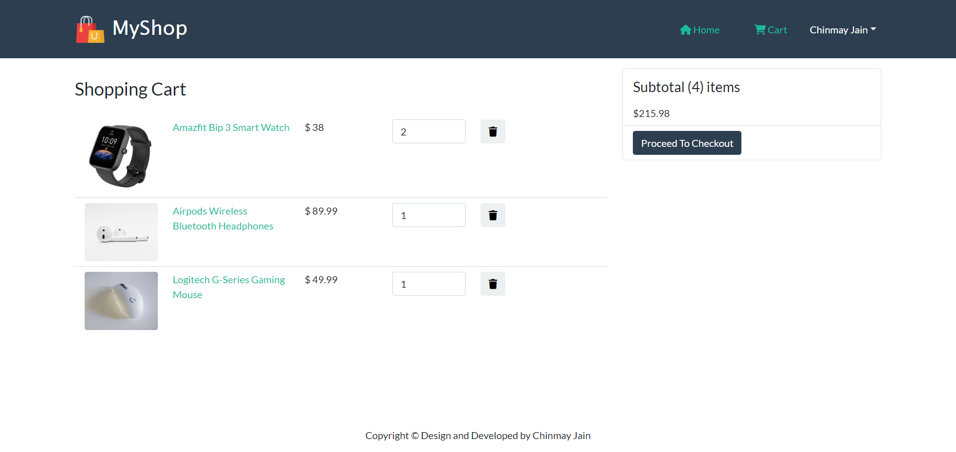 GitHub - Chinmay189jain/MyShop