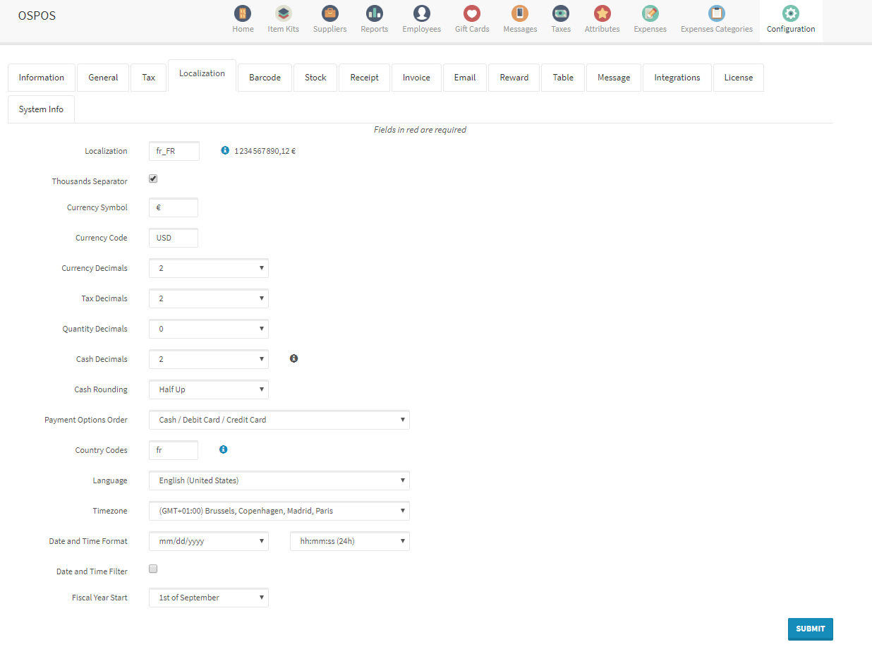 Changing currency code in Localization Configuration · Issue #2574 · opensourcepos/opensourcepos ...