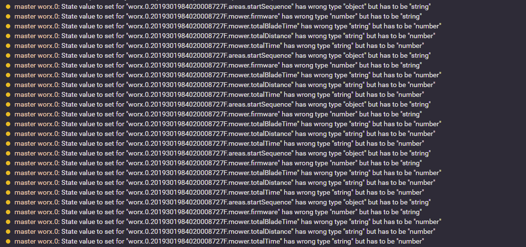 js-controller 3.3.1 · Issue #236 · iobroker-community-adapters/ioBroker.worx · GitHub