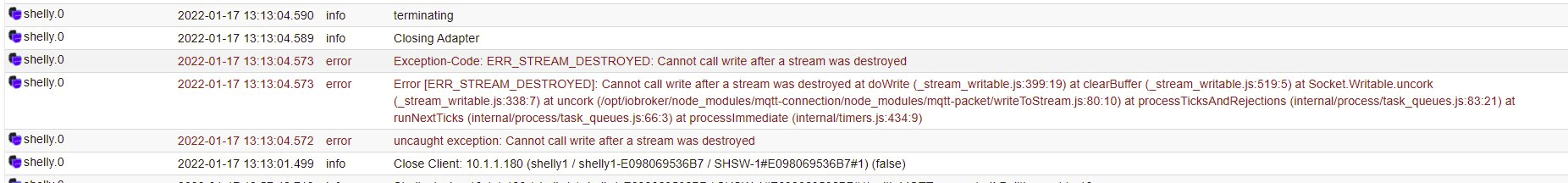 Exception-Code: ERR_STREAM_DESTROYED: · Issue #508 · iobroker-community-adapters/ioBroker.shelly ...