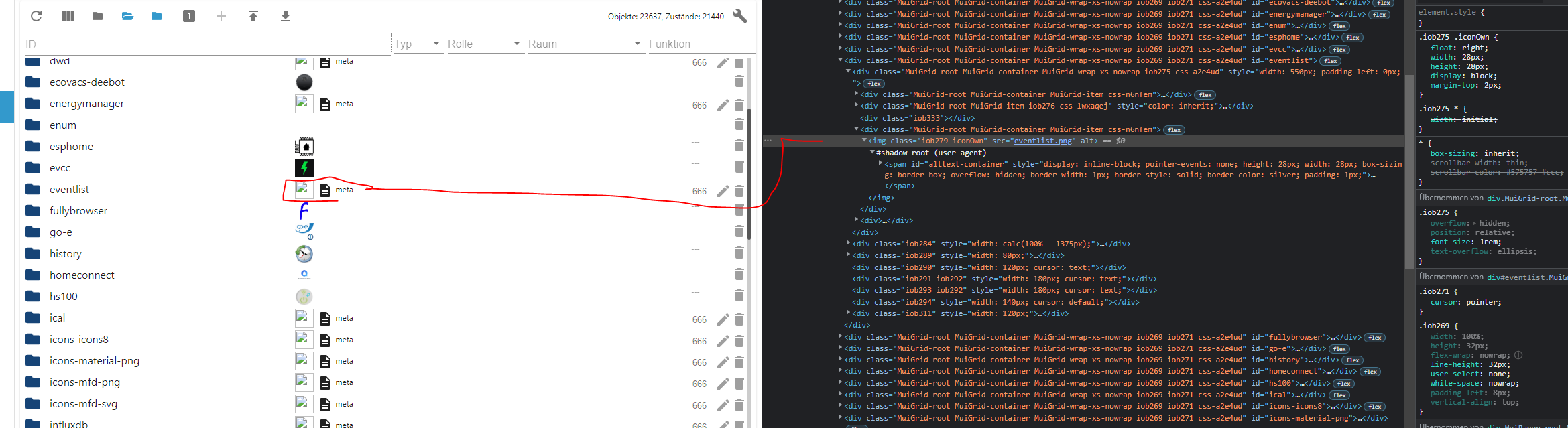 admin 6.3.2 object icons are gone or in folder 0 · Issue #1829 · ioBroker/ioBroker.admin · GitHub