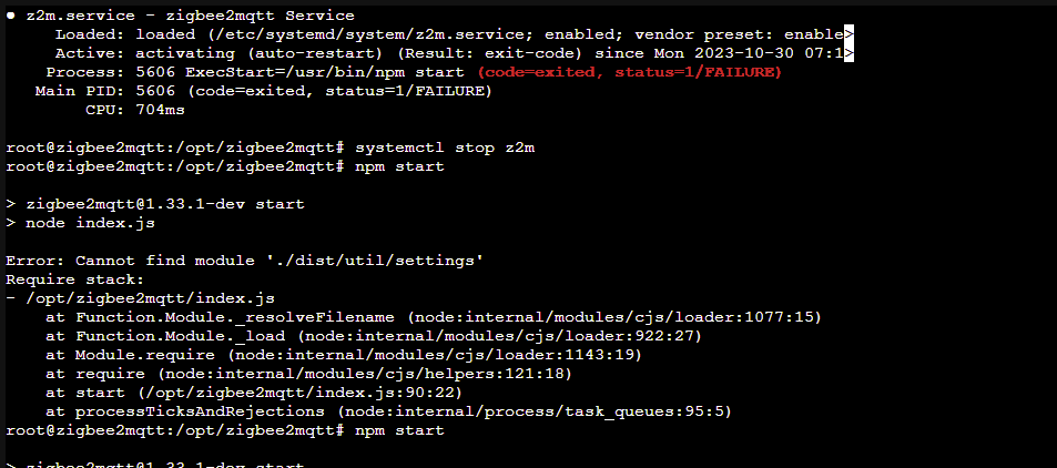 Last Dev Build Not Started · Issue 19482 · Koenkkzigbee2mqtt · Github
