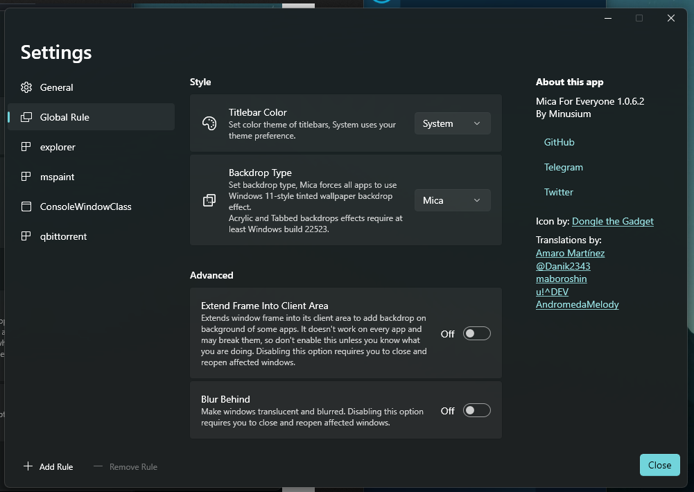Weird titlebar text color background · Issue #82 · MicaForEveryone ...