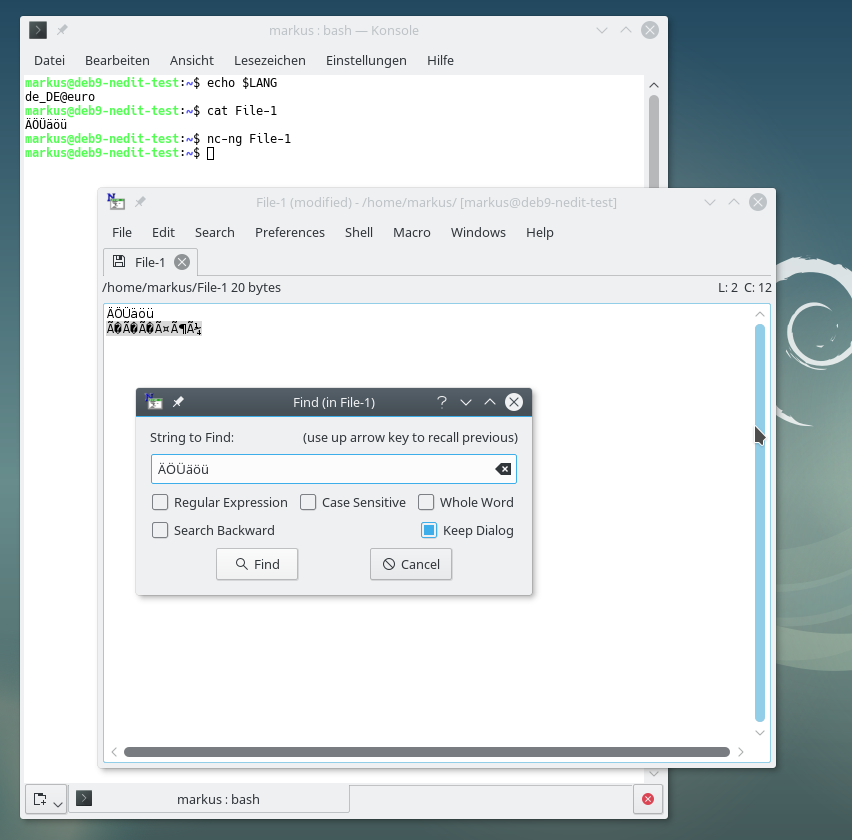 Cannot enter foreign characters to the editor window · Issue #99 · eteran/nedit-ng · GitHub