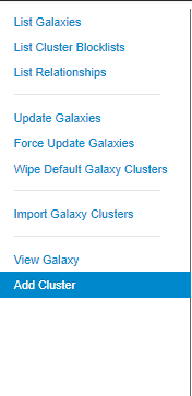 Page Layout issue under Galaxies · Issue #7499 · MISP/MISP · GitHub