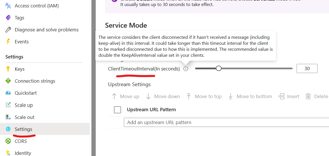 Disconnecttimeout And Keepalive In Serverless Mode · Issue 1136 · Azureazure Signalr · Github 6073