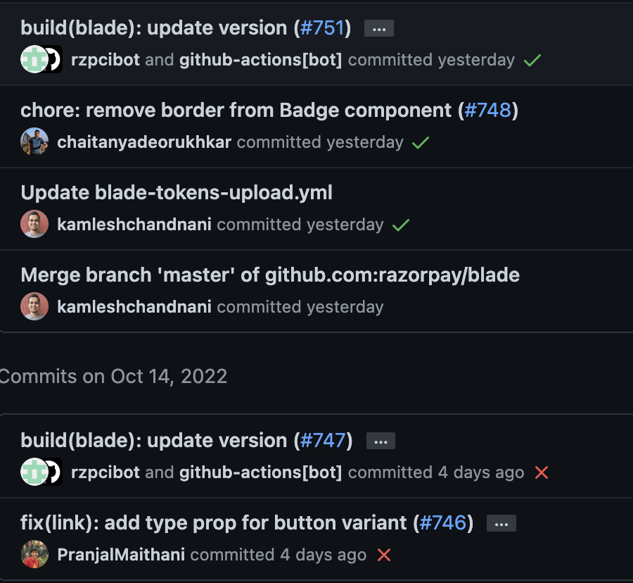 Fix semgrep issues on `master` · Issue #740 · razorpay/blade · GitHub