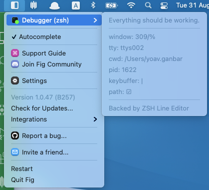 Fig has completely stopped working. · Issue #409 · withfig/fig · GitHub