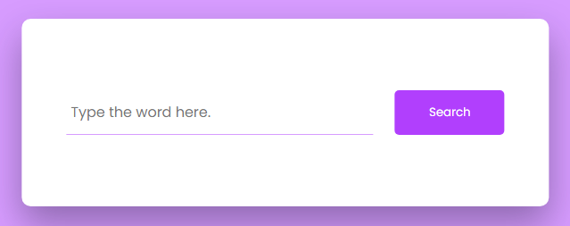 GitHub - VenusTokyo/Dictionary: Type in any word and get its meaning, usage in a sentance and ...