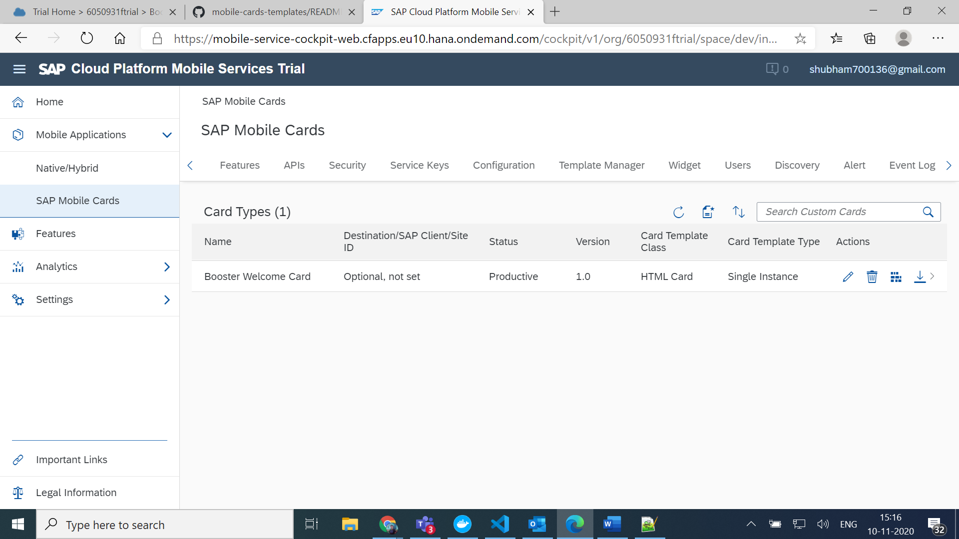 Screenshot: Card template: SAP Mobile cards · Issue #6151 · sap ...