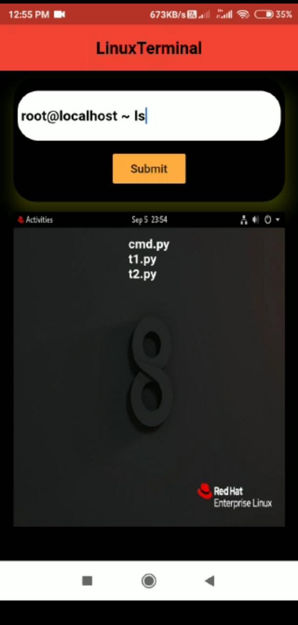 GitHub - Nilam1406/Linux_Command_Editor_App: An android based application using Flutter which ...