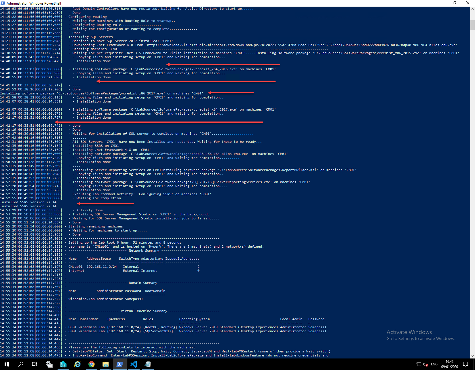Some console output interrupting formatting for SQL2017 · Issue #792 · AutomatedLab/AutomatedLab ...