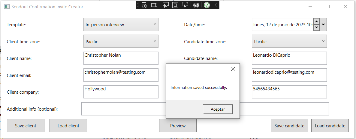 GitHub - webmanone/SendoutConfirmationProject