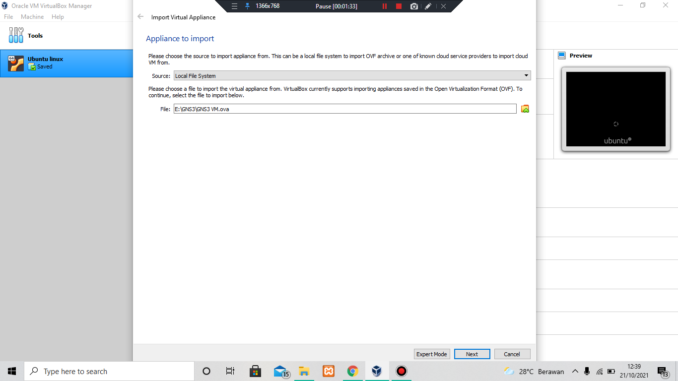 GitHub - NandaAmelia/UTS_ADJ1: instalisasi, konfigurasi dan menghubungkan GNS3 ke internet(local ...