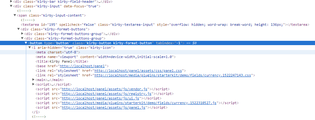 [Panel] Open Link Modal button in textarea not visible · Issue #318 · getkirby/kirby · GitHub