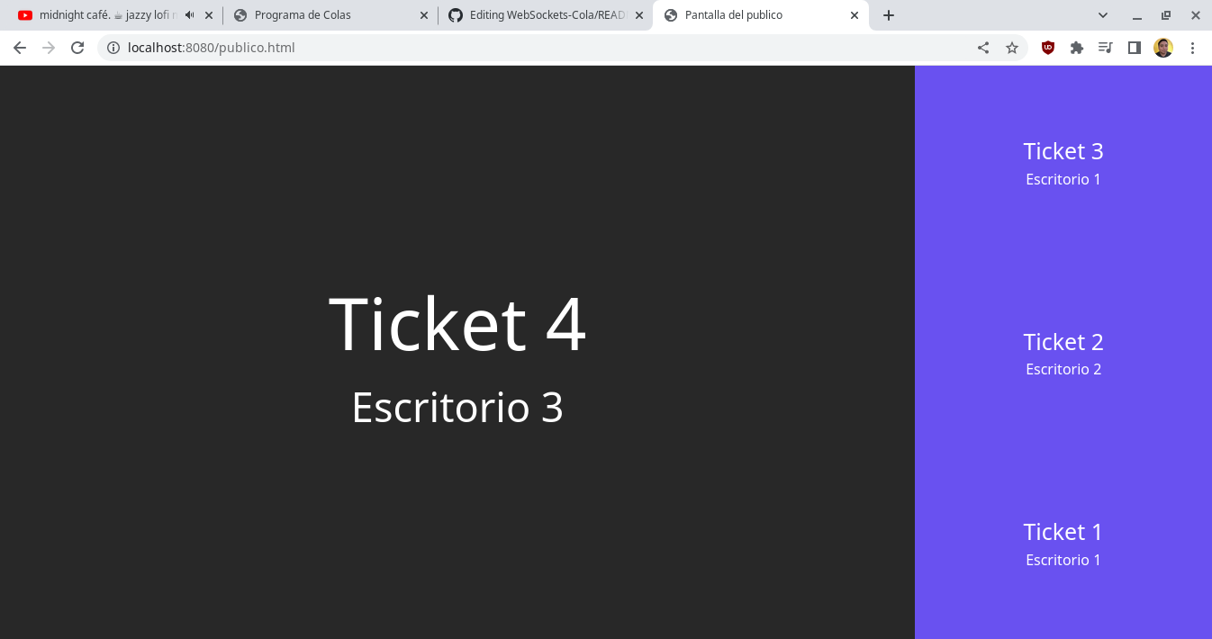 GitHub - LimbersMay/WebSockets-Cola: Proyecto de una cola implementada con WebSockets como ...