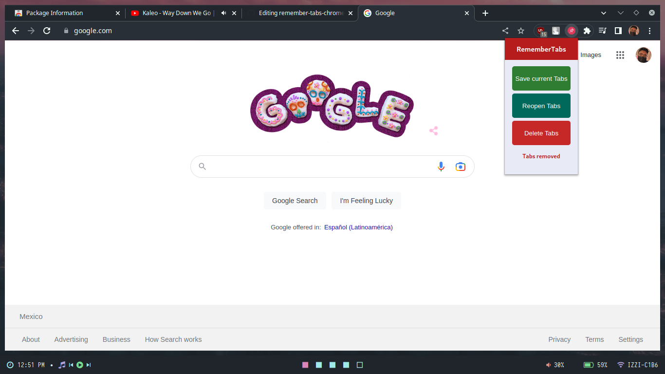 GitHub - LimbersMay/remember-tabs-chrome-extension: Remember-tabs can save all your tabs ...