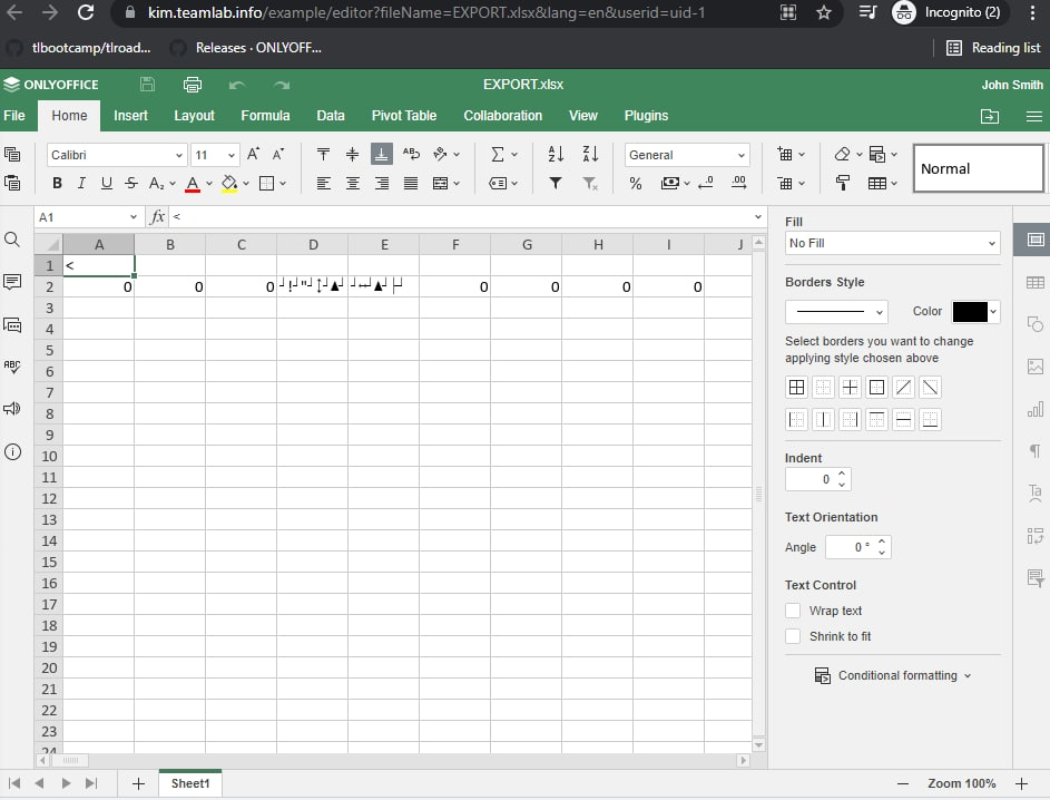 Incorrect data in MS Office 2003 xml spreadsheet file · Issue #1373 · ONLYOFFICE/DocumentServer ...