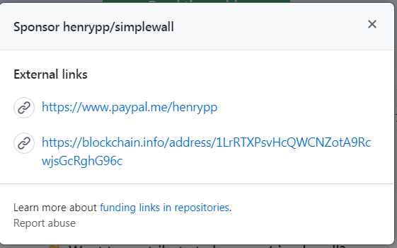 Switch PayPal to "Friends & Family" · Issue #762 · henrypp/simplewall · GitHub